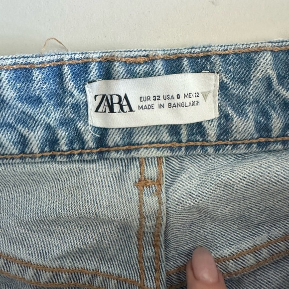 Zara | Jeans | Zara Light Blue Denim Pants | Poshmark
